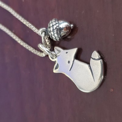 Sterling Silver Capybara Charm Necklace Silver Capybara - Etsy