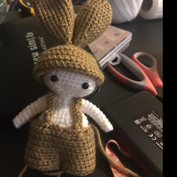 PATTERN: Crochet Chunky Bunny, Amigurumi Rabbit, Crochet Toy, Crochet ...