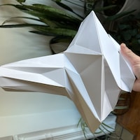 DIY Origami Metal Chair DXF File / Lowpoly Chair Design / Chair Design ...