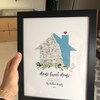New Home Gift, Housewarming Gift for Couple, New House Map, First Home ...