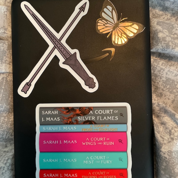 ACOTAR Book Stack Sticker - Etsy