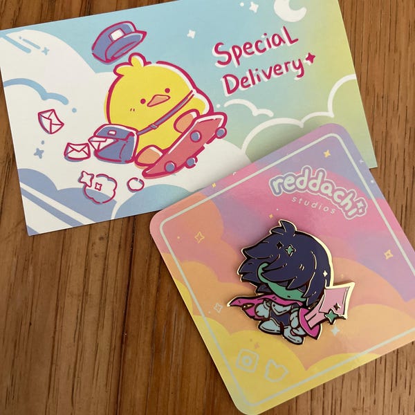 NEW! Spamton, Tenna | Deltarune Enamel Pins | Kris, Ralsei, Susie ...
