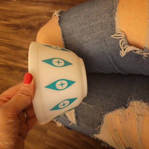Atomic Eyes Decals Starburst Mcm for Vintage Bowls - Etsy