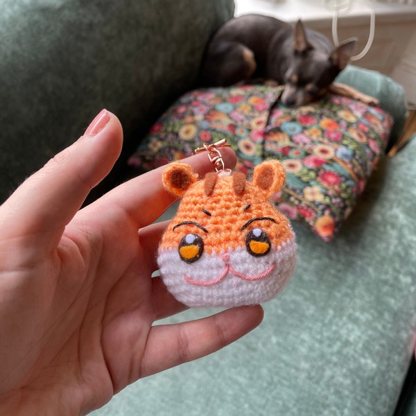 KPOP Ateez | Aniteez Tyudeongi Yunho | Handmade Crochet Keychain ...