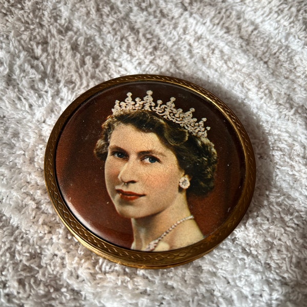 Boots Gold and White Floral Rose-vintage Ladies Powder Compact-0li - Etsy