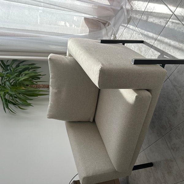 KOARP Armchair Cover Slipcover Hand Made With Multiple Color and Fabric ...