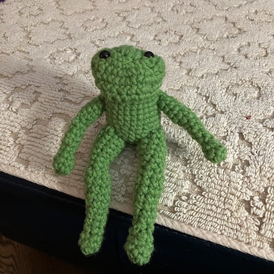 Cute Frog Crochet Pattern PDF, Amigurumi Frog Crochet Pattern, Tiny ...