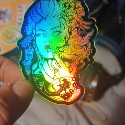 Chochin Obake Yokai Foil Art Print - Etsy