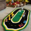 Racetrack Play Mat Rug, Crochet - Etsy