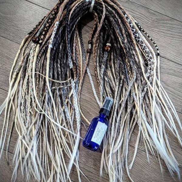 Ibiza ~ Neon Rainbow Festival Rave Braids Hair Falls Extensions - Etsy