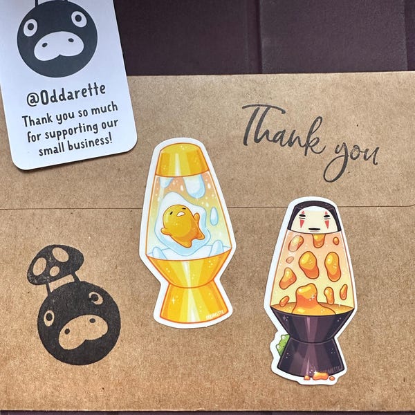 Egg Lava Lamp Sticker - Transparent Stickers - Depressed Egg - Etsy