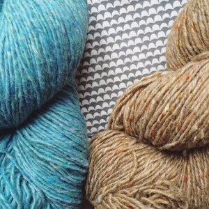 100g Aran Tweed Yarn Irish Donegal Kilcarra 100% Wool full | Etsy