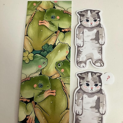 Frog Stack Big Frog Sticker Durable Sticker Laptop Sticker Vinyl Toad ...