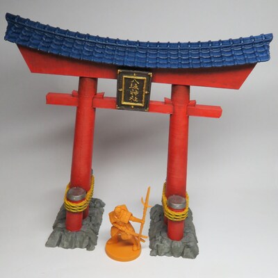 Samurai Large Torii Gate 28mm 3D Printed Terrain Test of Honour ...