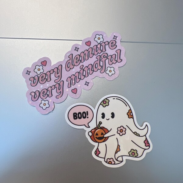 Spooky Readers Club Member Sticker Halloween Book Lover Sticker, Cute ...