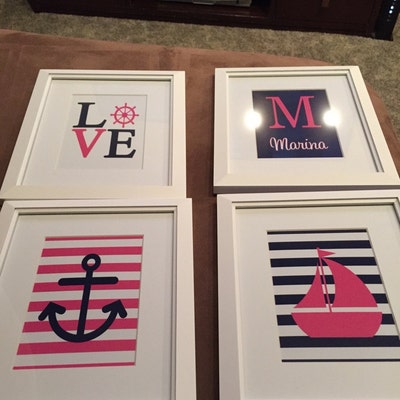 Nautical Nursery Decor, Nautical Nursery Wall Art Prints or Canvas ...