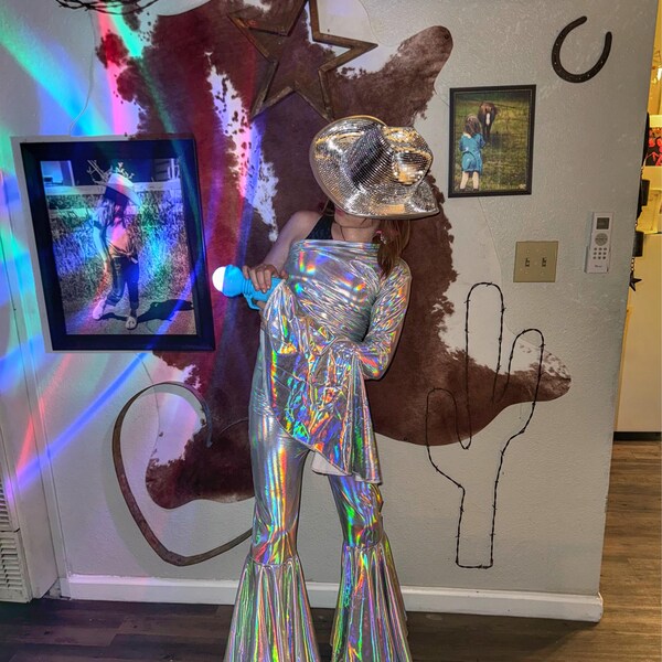 RWB Patriotic Girls' Patriotic Fringe Skirt and One Shoulder Bell ...