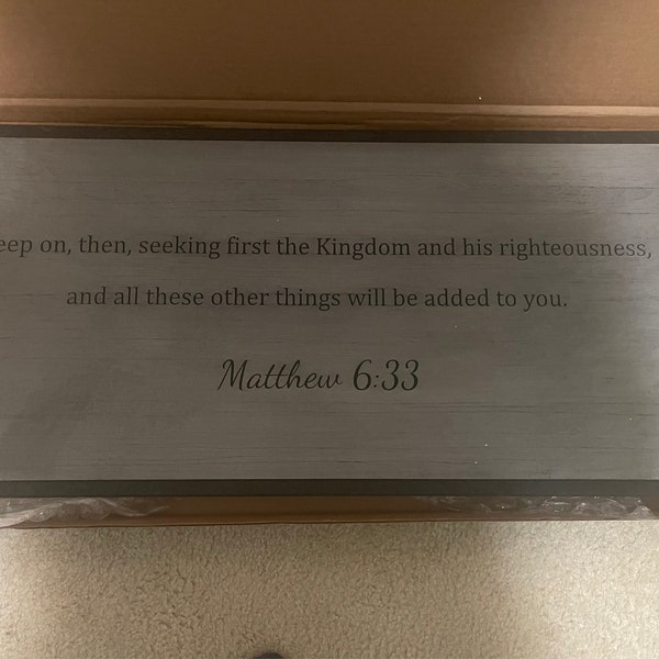 Custom Wood Scripture Sign - Religous Wall Art - Custom Bible Verse ...