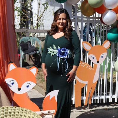 Woodland Animals Party Kit Decor Forest Animals Birthday Decoration ...