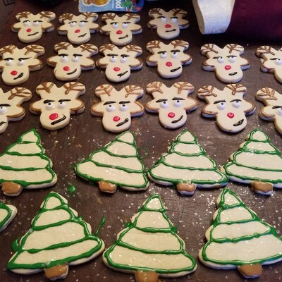 Donkey Decorated Sugar Cookies 31 Dozen - Etsy