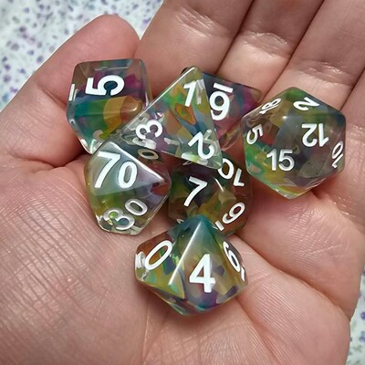 Bard Song Dnd Dice Set for Dungeons and Dragons D20 TTRPG Polyhedral ...