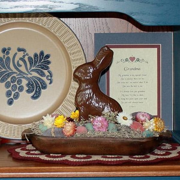 Chocolate Rabbit (ceramic) Large Size - Etsy