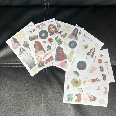 Lorde Stickers Solar Power Stickers Solar Power Album Lorde - Etsy