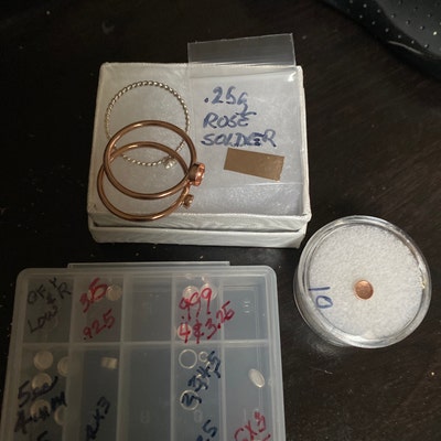 Rose Gold Sheet Solder Easy About 1/4 Gram - Etsy