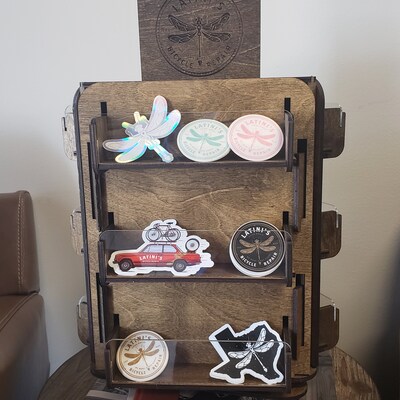 Sticker Display Stand 9 Shelves - Etsy