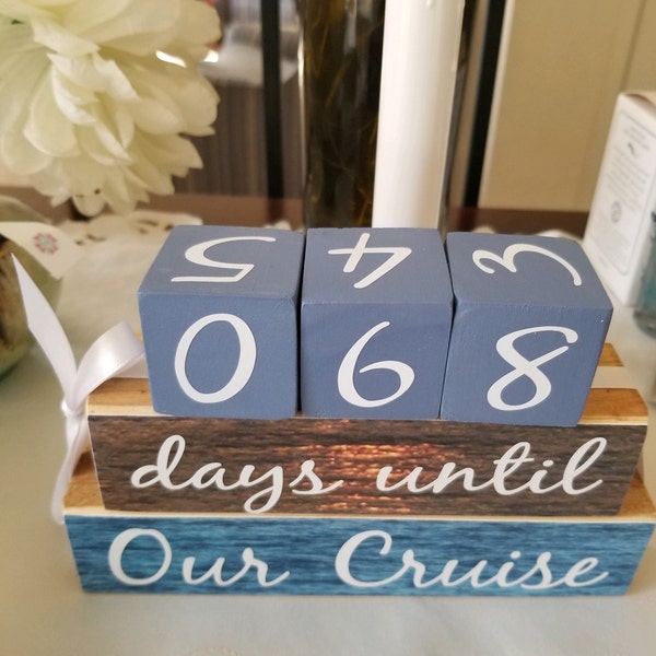 Cruise Vacation Countdown, Days Until, or Optional (weeks Until), Our ...