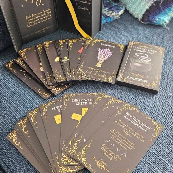 Practical Magic : Inner Witch Oracle Deck - Witch, Spellwork, Crystals ...