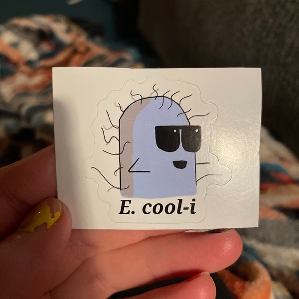 Microbiology Bacteria Sticker Microbiology Gift Science Stickers ...