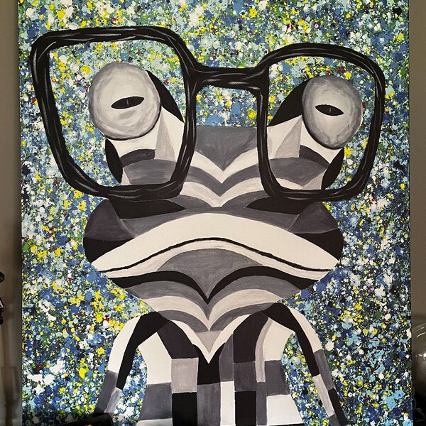 BROWN TREE of Life With Black Background CANVAS Print Art Ready to Hang ...