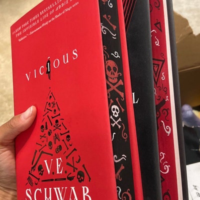 Hell Followed With Us HAND-PAINTED EDGES Sprayed Book Edges Sprayed ...