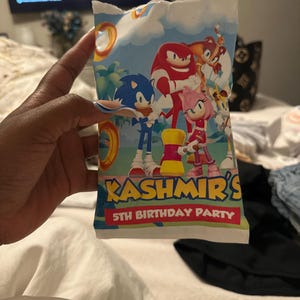 Sonic Caprisun Labels, Hedgehog Theme Birthday Party, Sonic Juice Drink ...