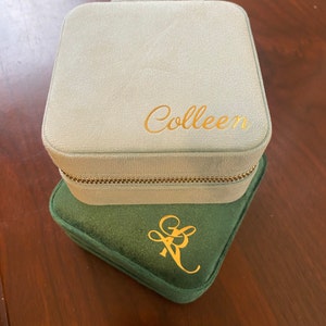 Constellation Custom Jewelry Box, Round Jewelry Case, Customizable ...