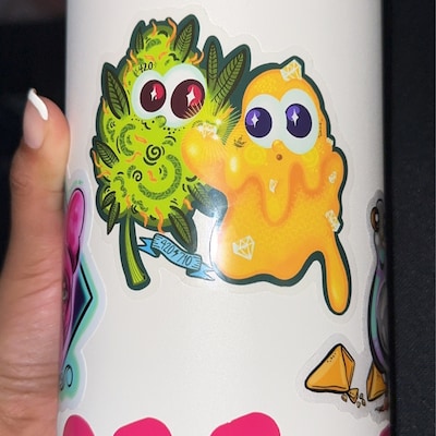 Lil Peep Cat Sticker, Pink Cat Sticker, Lil Peep Inspired Sticker ...