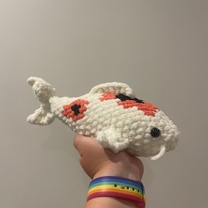 Crochet No-sew Koi Fish Pattern - Etsy