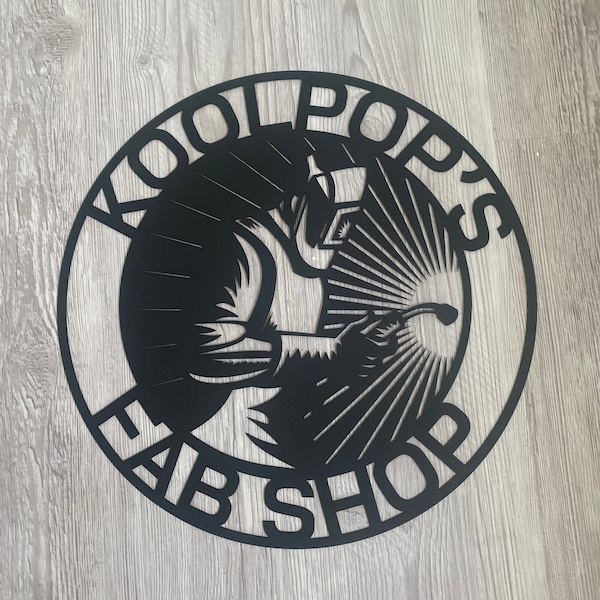 Customized Metal Welding Sign, Sign for Welder, Welder Sign ...