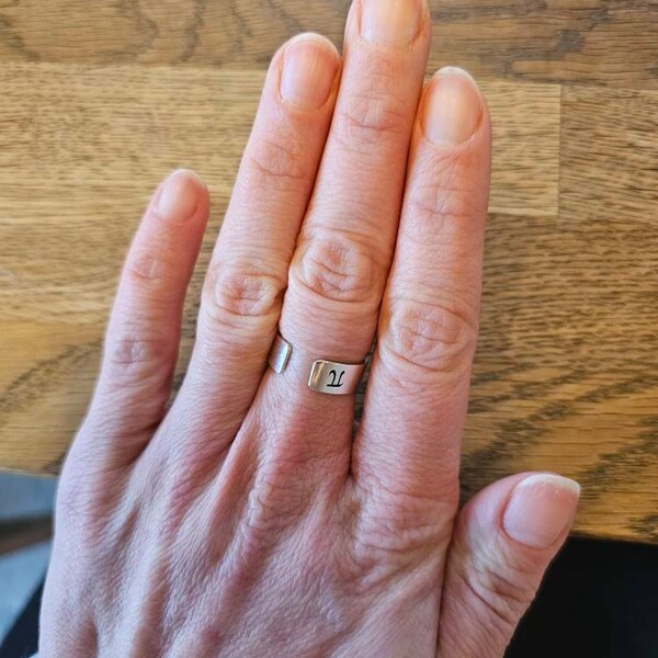 Pi Ring - Hand Stamped Math or Science Teacher Gift - Etsy