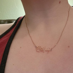 Custom One Line Art Face Necklace Personalized Portrait - Etsy