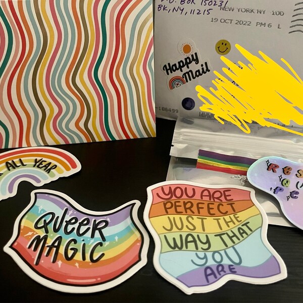 Inclusive Pride Flag Sticker, Pride Flag Meanings Sticker, Pride ...