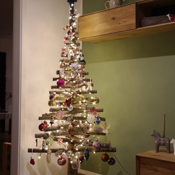 Weihnachtsbaum aus Holz - Modell Lichtung, nachhaltiger Tannenbaum ...