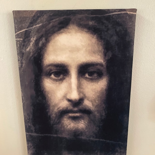 The Shroud of Turin Jesus Christ Face Canvas Print, Gallery Wrapped ...