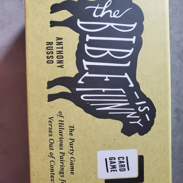 The Bible is Funny Card Game: Hilarious Verse Pairings (w/ Signed ...