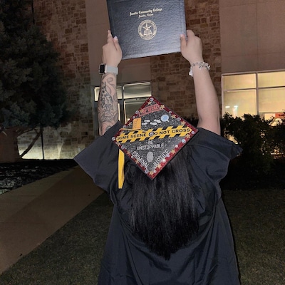 Grad Cap Digital Design/ Download / Criminal Justice - Etsy