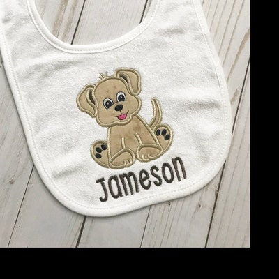 Applique Puppy Labrador Machine Embroidery Design Pattern Boy Girl Cute ...