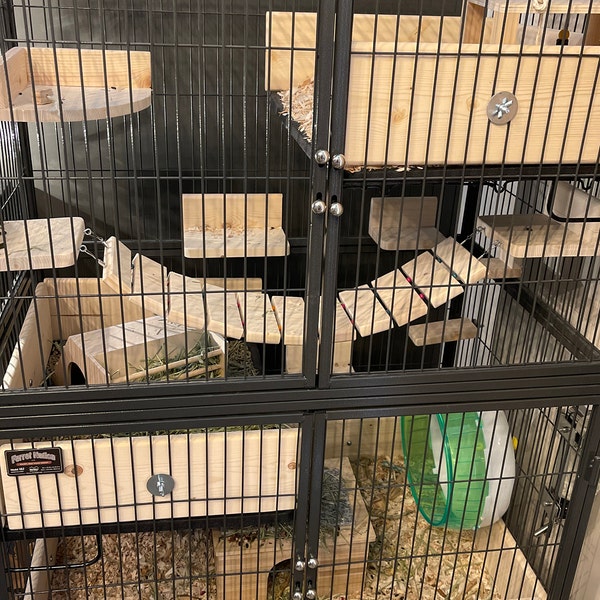 Original Full Sets of Cage Guards / Cage Poop Guards - SAFEST & MOST ...