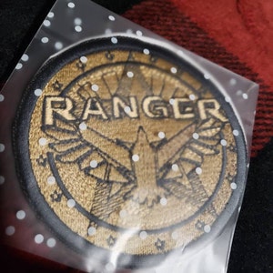 Freestar Ranger Badge Patch/starfield/ Sew On/iron On/hook 3.64 X 3.62 ...