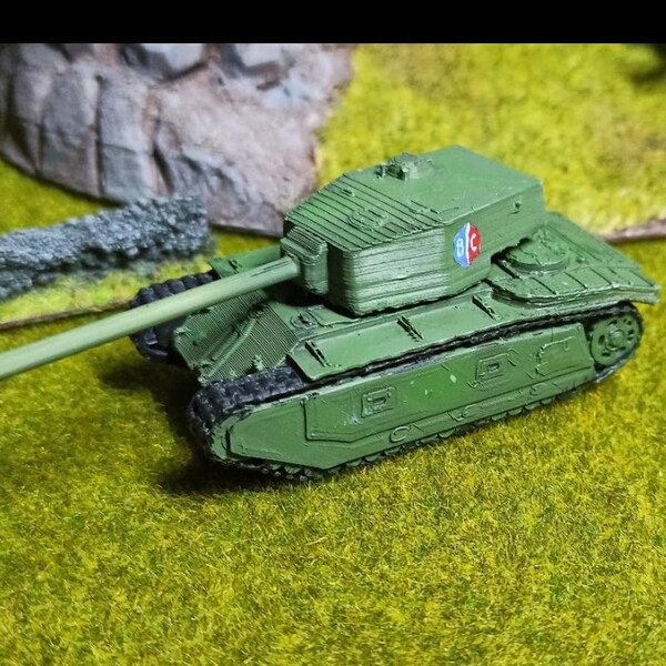 ARL V39 (V939 40) French Prototype Tank as a Model Kit | 28 Mm / 20 Mm ...